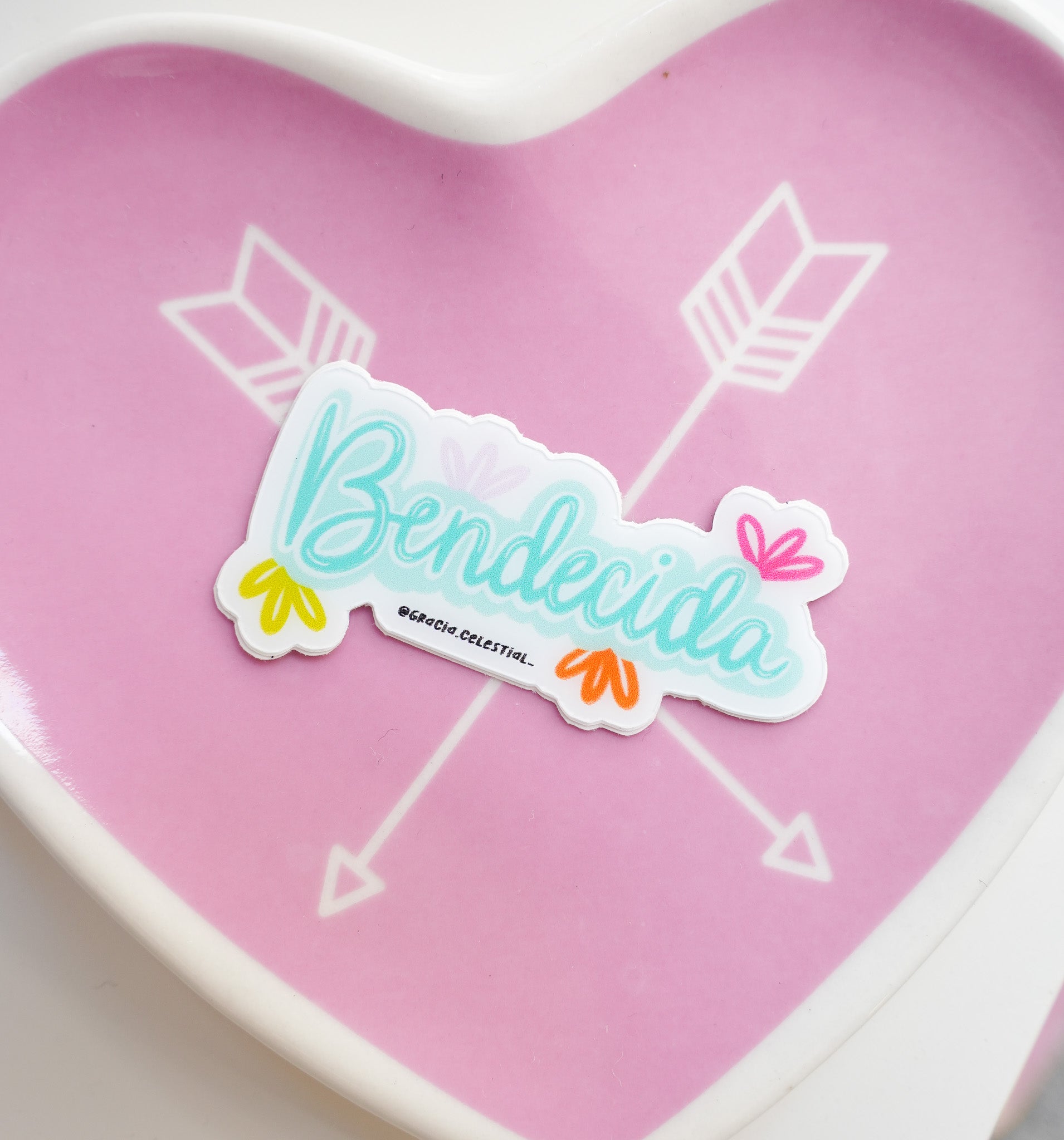 Bendecida HD sticker – GRACIA CELESTIAL
